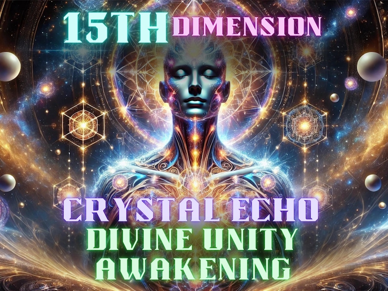 Crystal Echo of Divine Unity Awakening the Soul Within the Symphony of Multidimensional ...
