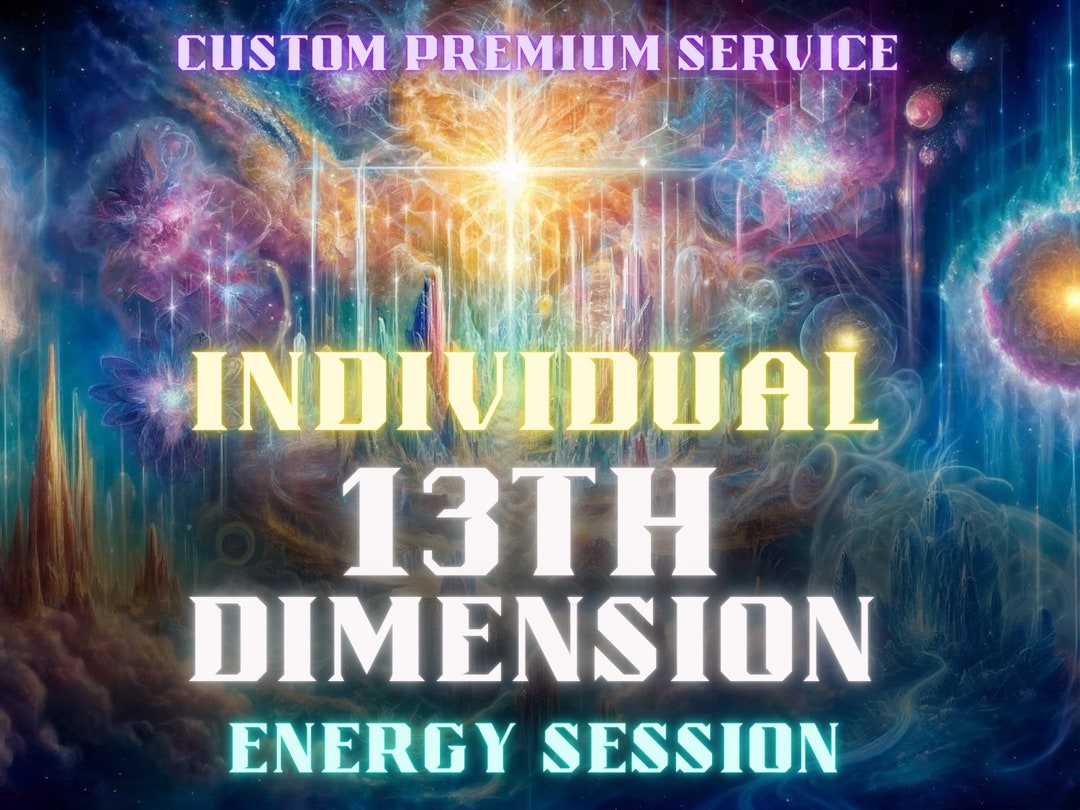Individual 13th Dimension Energy Session - Etsy