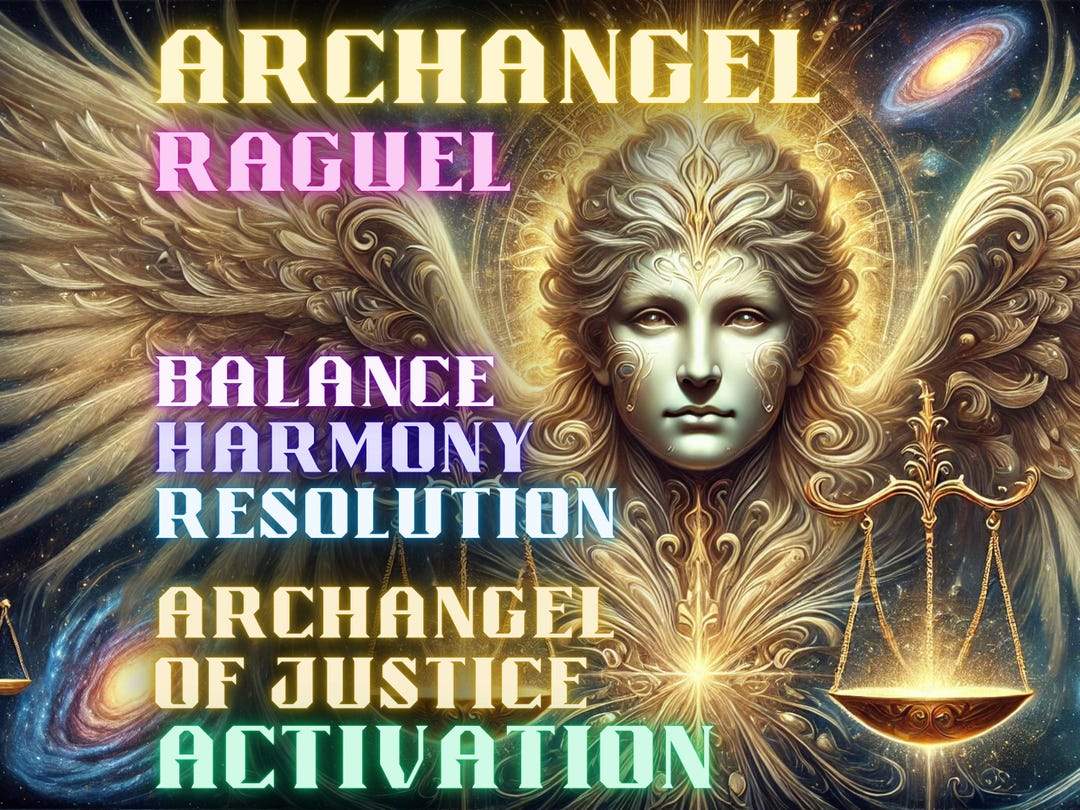 Archangel Raguel: Archangel of Justice Activation. Harmony, Resolution ...