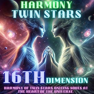 Harmony of Twin Stars Uniting Souls at the Heart of the Universe - Etsy