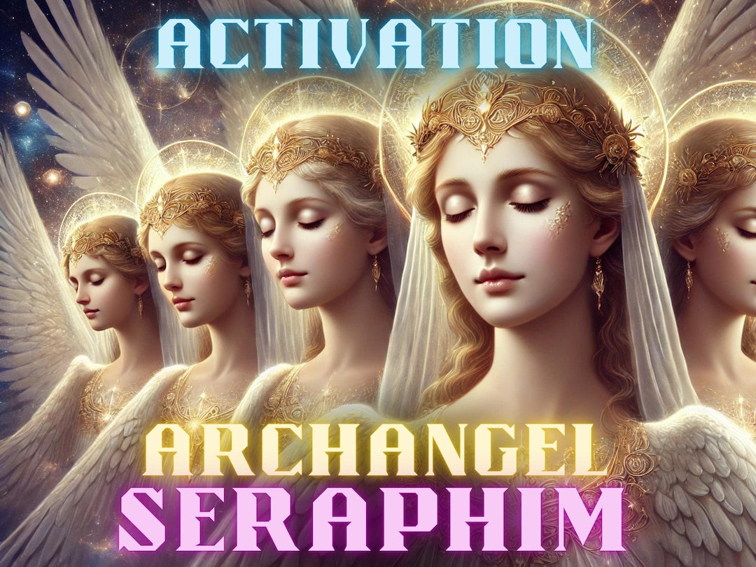 Archangel Seraphim Activation Clarity Healing Ascension - Etsy