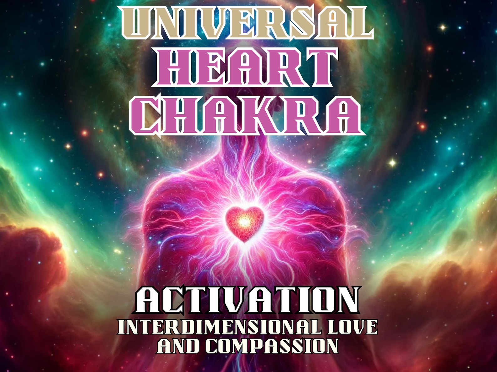Universal Heart Chakra Activation, Interdimensional Love and Compassion, Dna Activation, Light ...