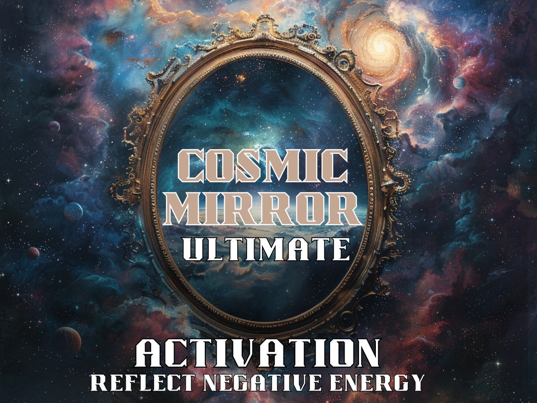 Cosmic Mirror Activation Reflect Negative Energy - Etsy