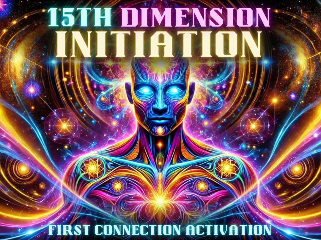 15th Dimension Initiation, First Connection Activation - Etsy