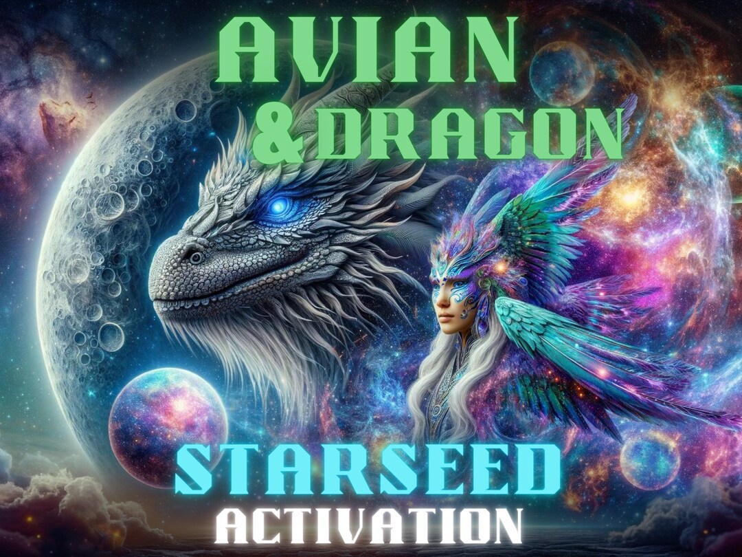 Moon Dragon and Avian Starseed Activation Unveil Lunar Wisdom and Celestial Flight, Dna ...
