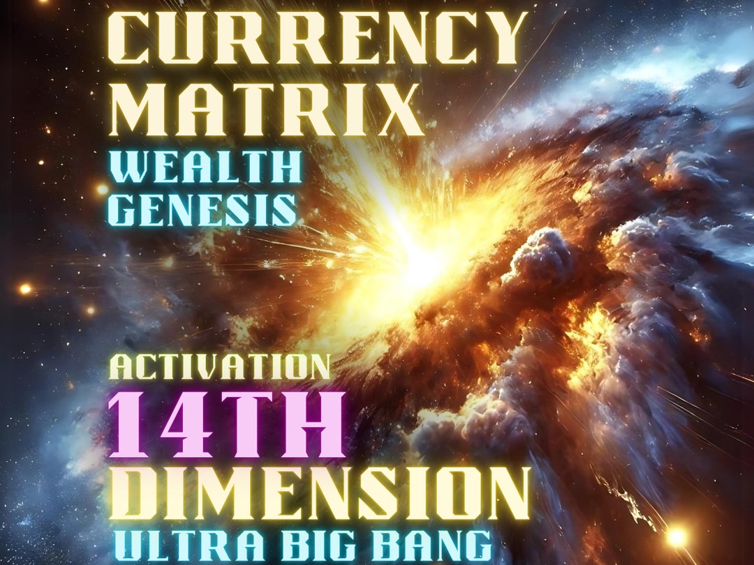 Ultra Big Bang Currency Matrix Activation 14th Dimension Wealth Genesis ...