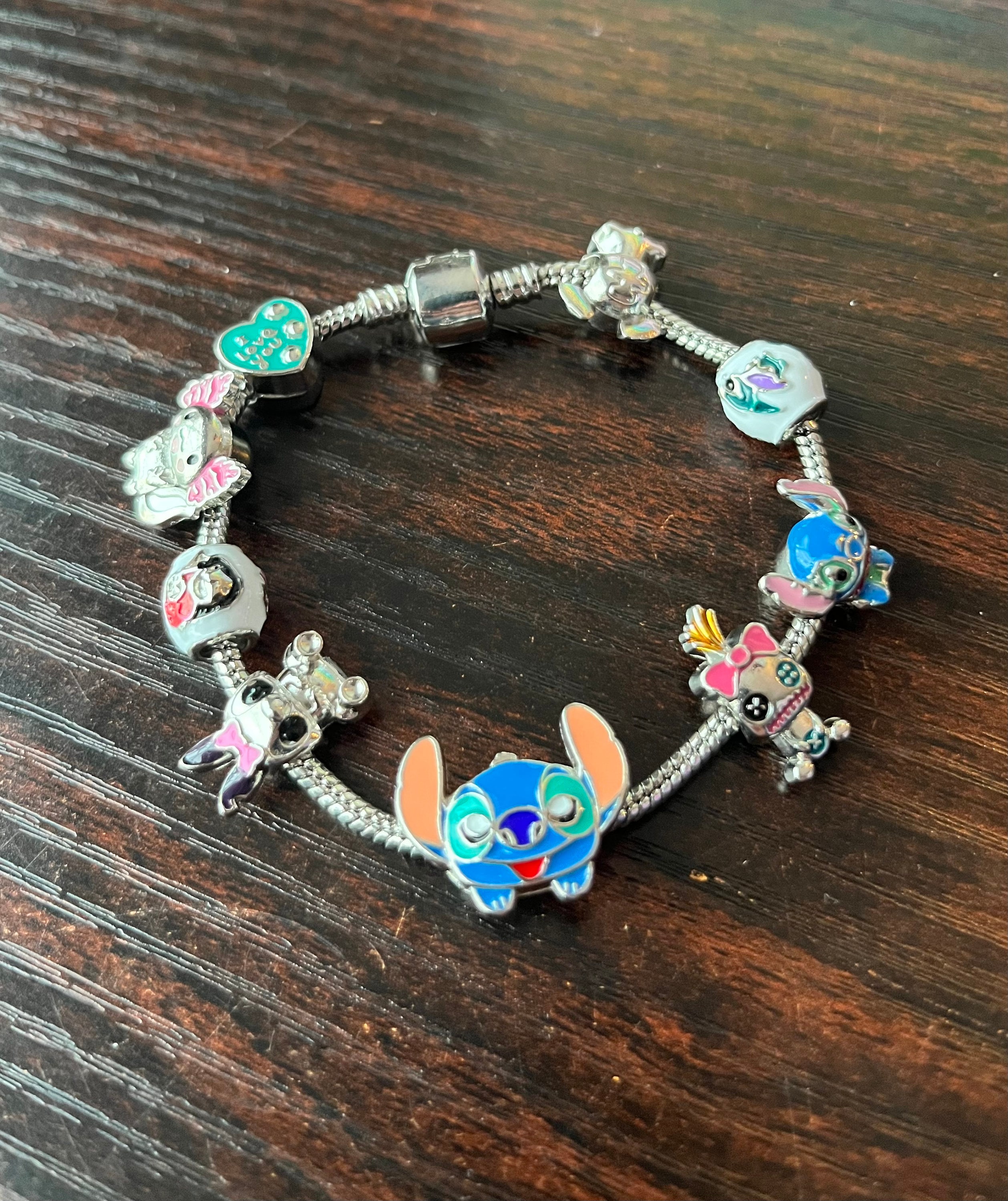 Disney's Lilo and Stitch Charm Bracelet - Etsy