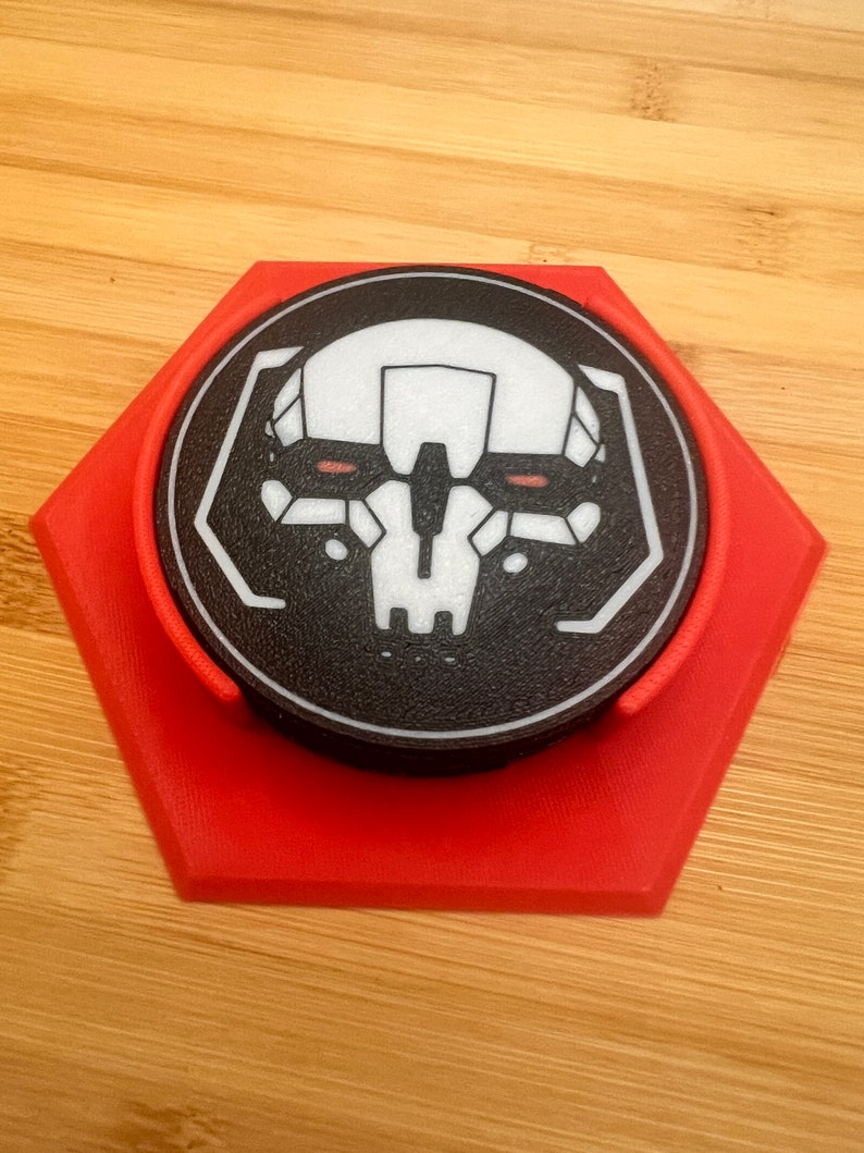 Battletech/mechwarrior Theme Coasters, Pack of 6 Coasters With Hex ...