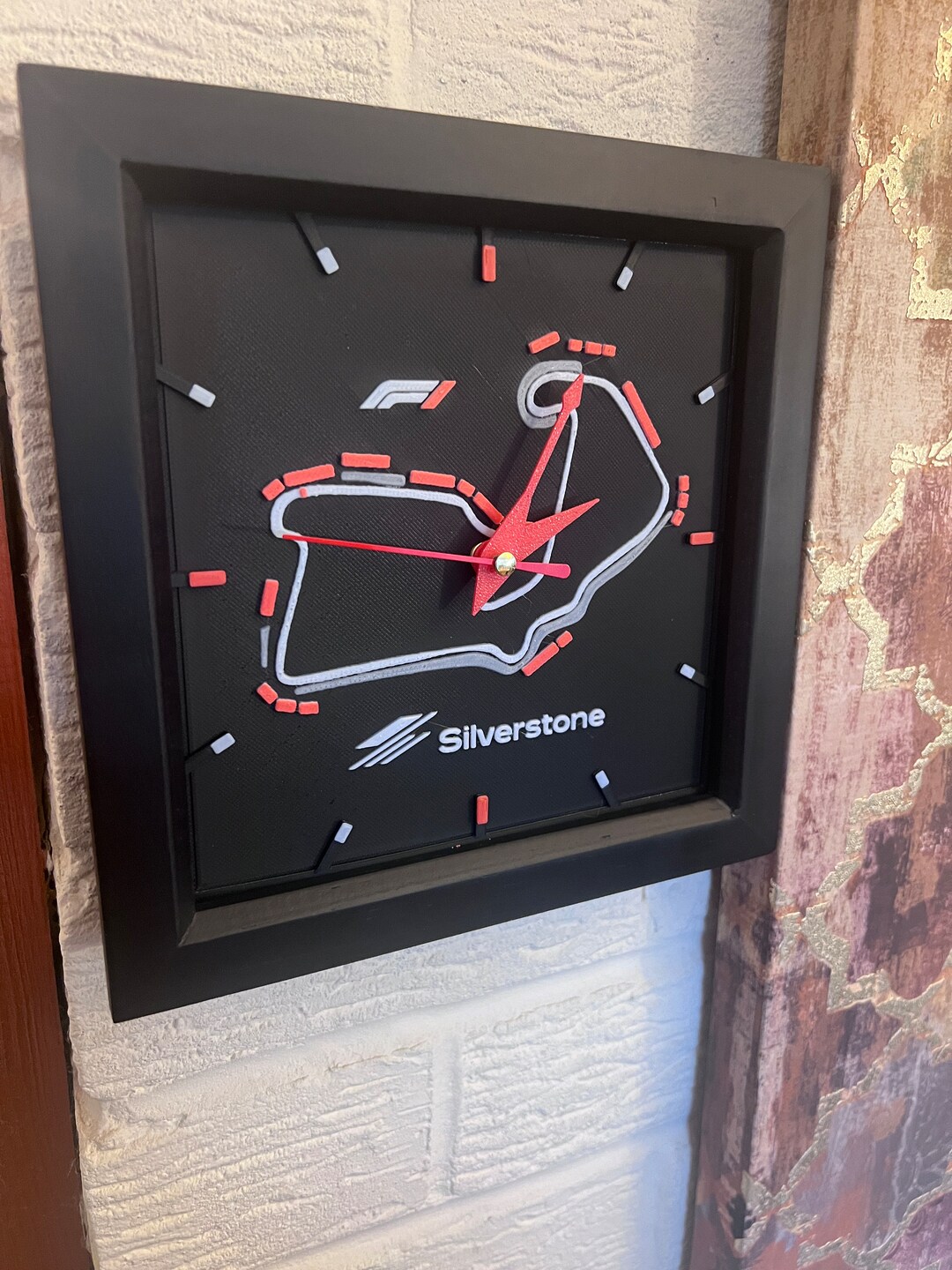F1 Silverstone Themed Table/wall Clock - Etsy