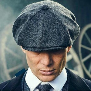 Peaky Blinders Thomas Shelby Hat Vintage Gatsby Newsboy Gangsta British Flat Berets Winter Hats ...