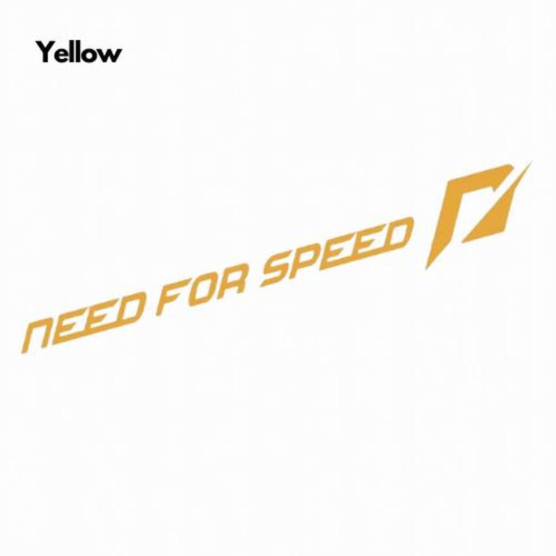 Need for Speed Decal Most Wanted Car Jdm Stickers Waterproof Vinyl ...