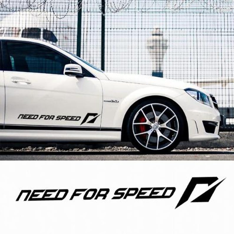 Need for Speed Decal Most Wanted Car Jdm Stickers Waterproof Vinyl ...