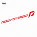 Need for Speed Decal Most Wanted Car Jdm Stickers Waterproof Vinyl ...