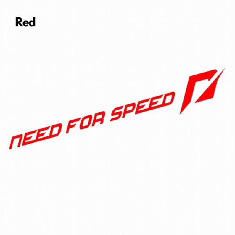 Need for Speed Decal Most Wanted Car Jdm Stickers Waterproof Vinyl ...
