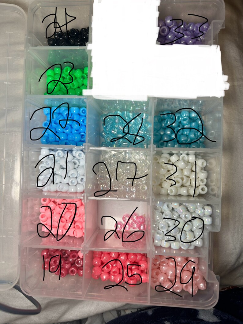 Customizable Fidget Bead Lizard Keychain - Etsy