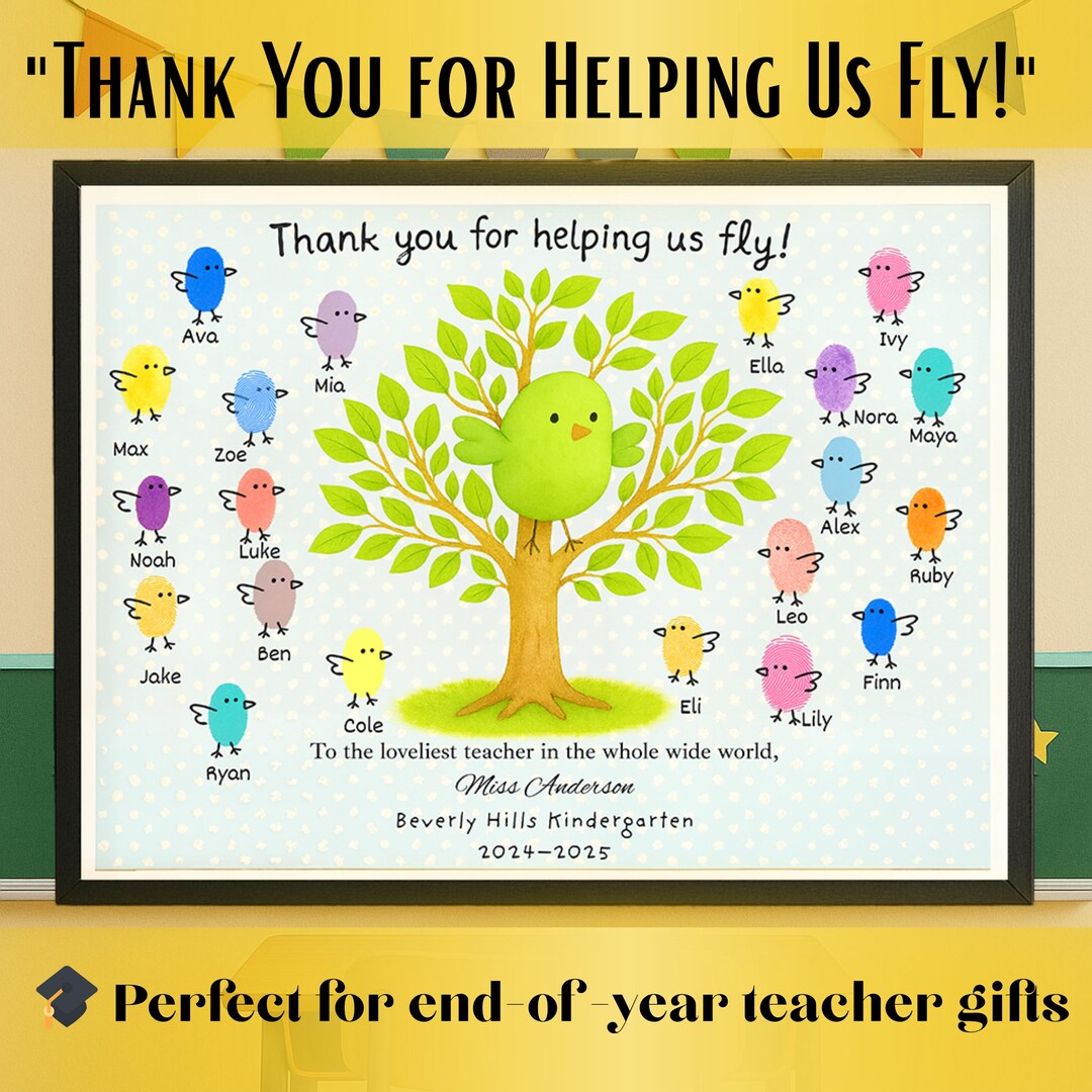 Teacher Appreciation Gift – Class Gift for Teacher – Personalized ...