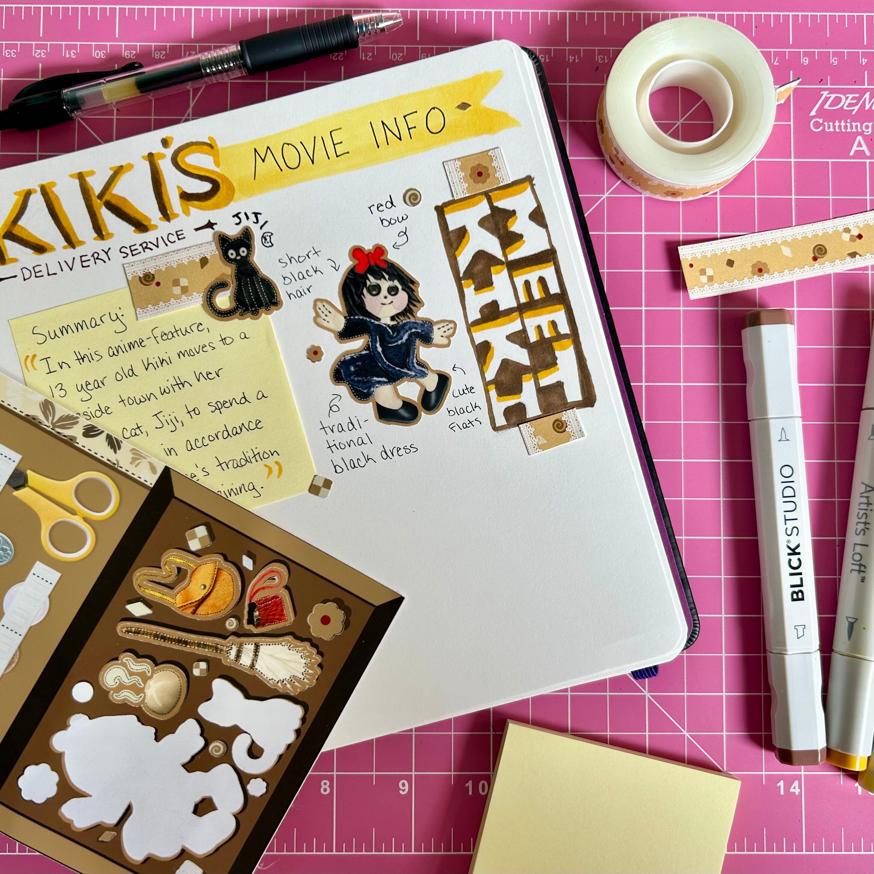 Studio Ghibli: Spirited Away-inspired Cute mini Sewing Kit Sticker Set ...
