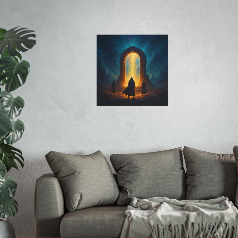Oathgate Portal Art Print | Stormlight Archive, Fantasy Scene - Etsy