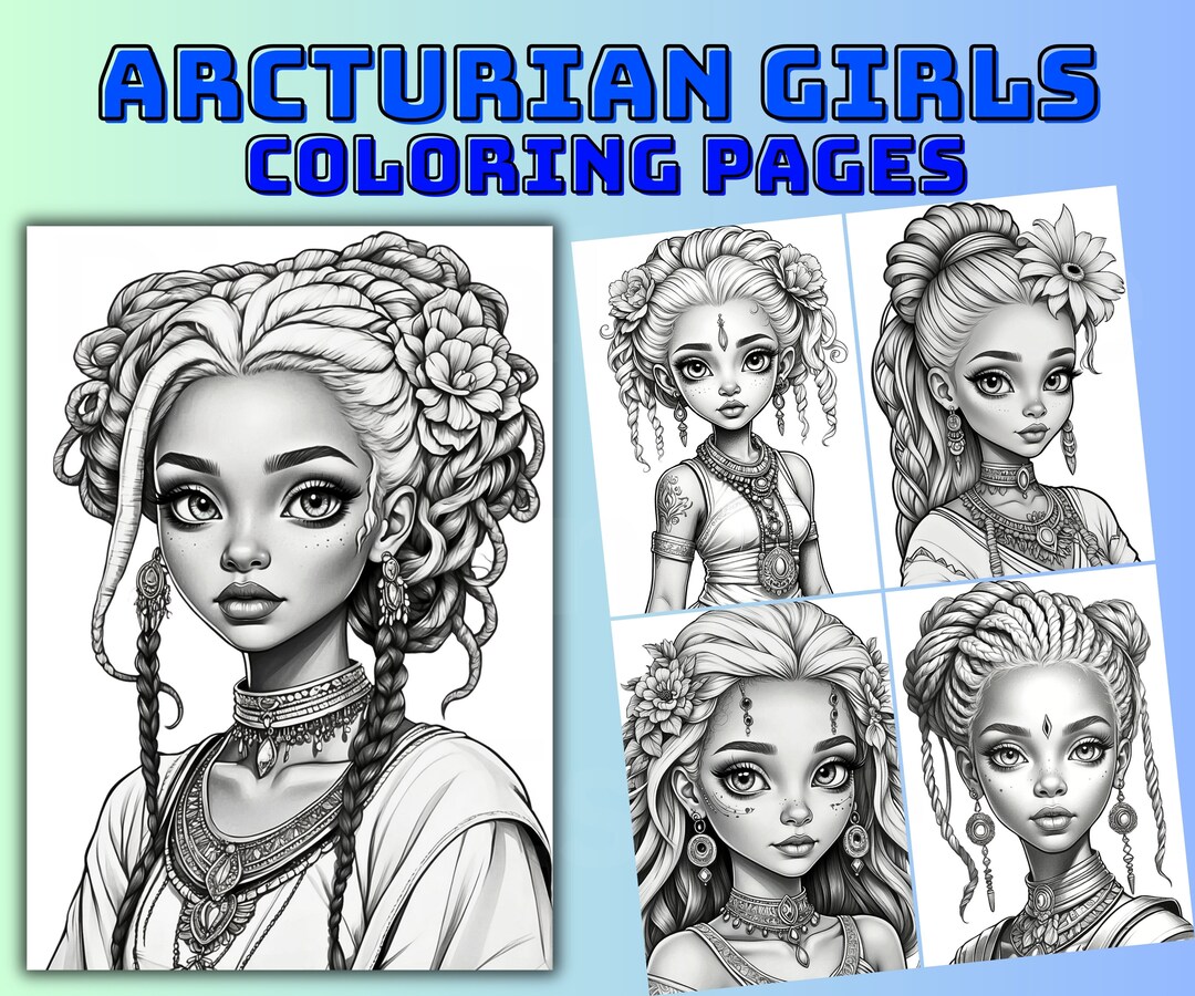Grayscale Fantasy Coloring Pages for Adults and Kids Printable ...
