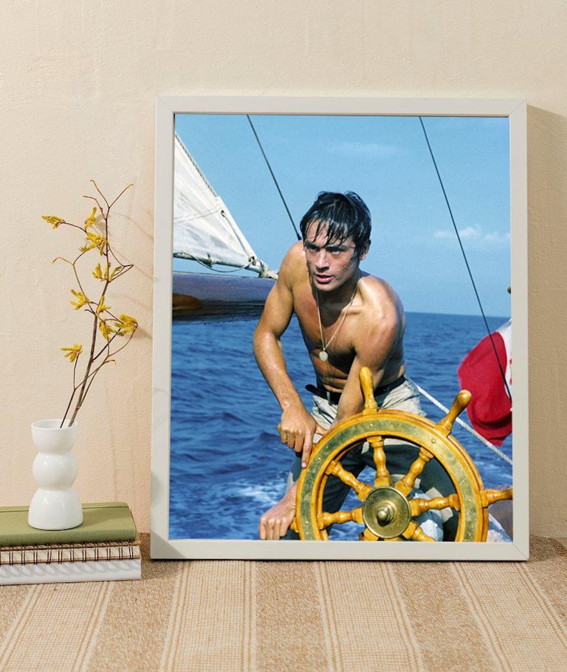 Alain Delon Photo Poster Printable Digital File Download Photography ...