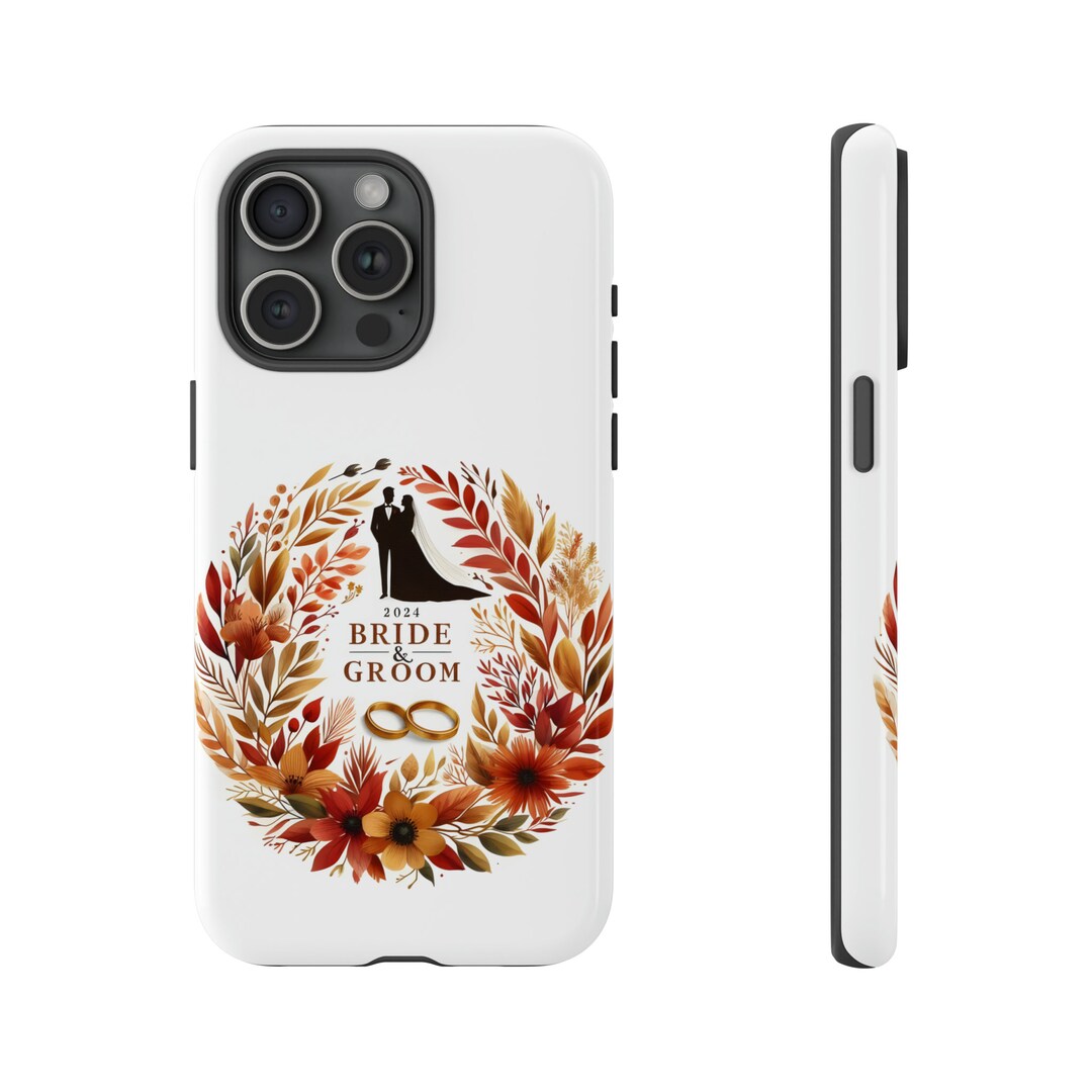 Bride Groom 2024 Wedding Bridal Shower Gift Phone Case iPhone Case ...