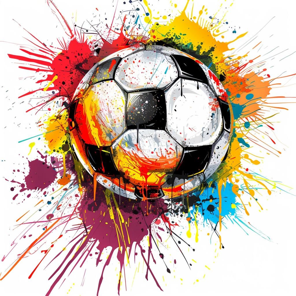 Soccer Ball PNG SVG Transparent Soccer Clipart Bundle to Print Soccer ...