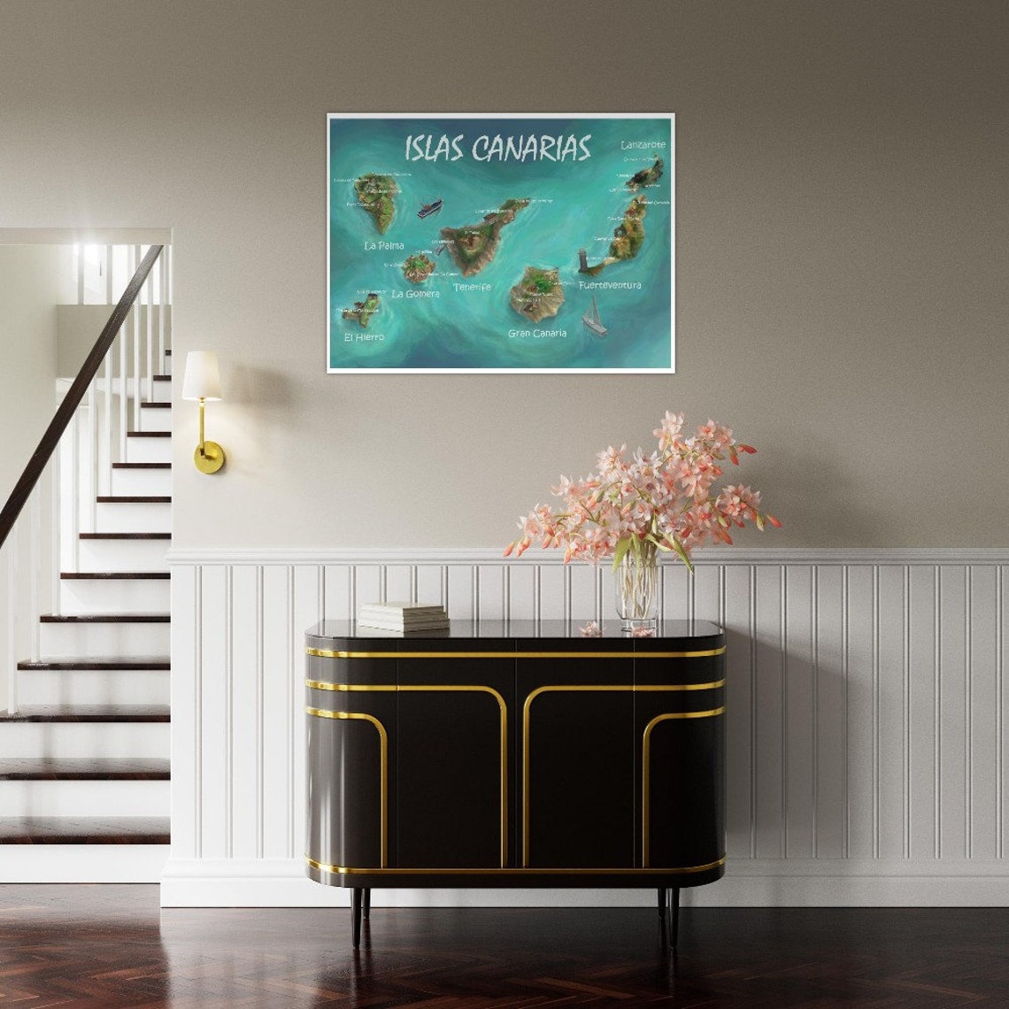 Islas Canarias | Canary Islands Print | Canary Islands Poster | Canary ...