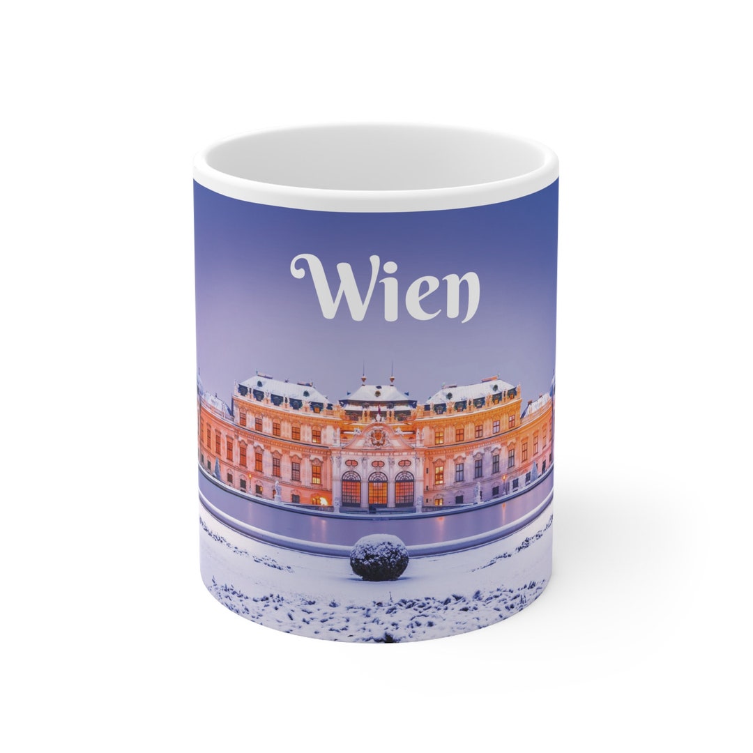 Vienna Mug, Vienna Ceramic Mug, Schloss Schönbrunn Mug, Ceramic Mug, 11 ...