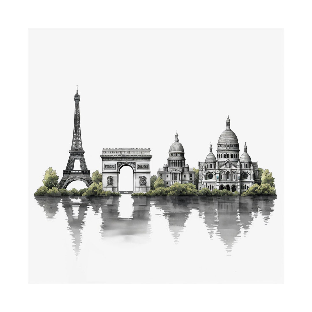 Paris Poster Parisian Seasons Home Decor Paris Print Paris Travel Gift ...