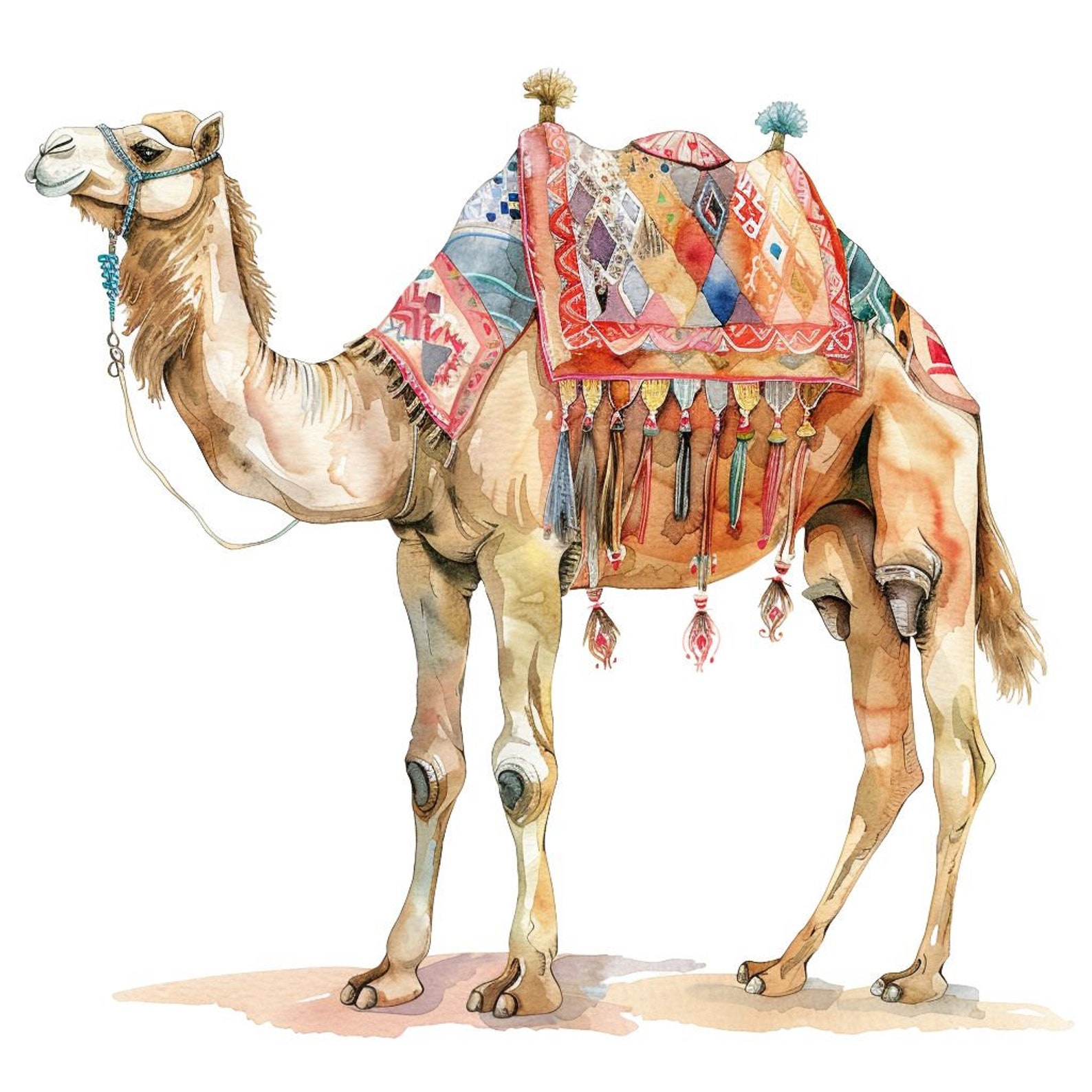 Camel Clipart Bundle | 17 Camel Clipart SVG PNG | Commercial Use ...