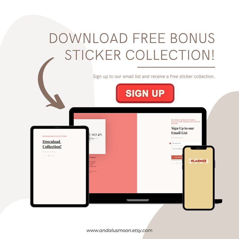 2025 Printable Digital Planner AI Hyperlinked iPad Compatible With ...
