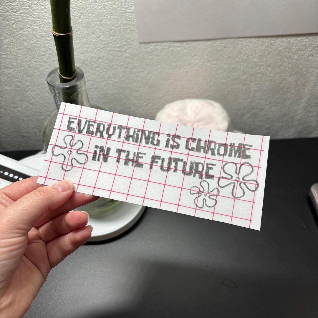Everything is Chrome in the Future Sticker Aufkleber | Autoaufkleber ...