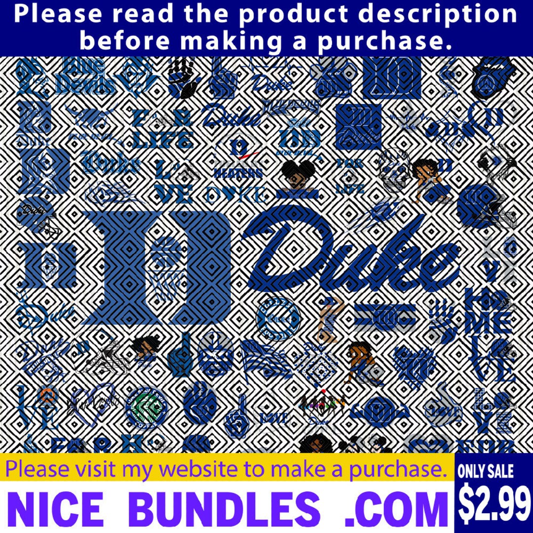 71 Files Duke-blue-devil Team Bundle Svg, Duke-blue-devil Svg, N-C-A-A ...