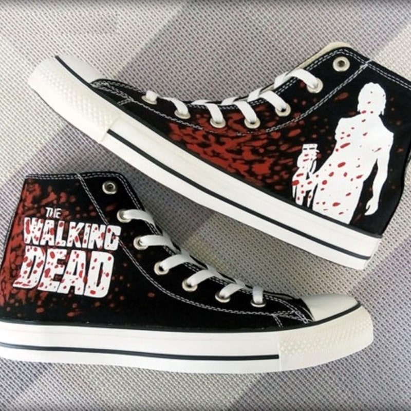 Walking Dead Shoes - Etsy