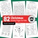 Christmas Activity for Kids, Worksheets Printable Bundle, Mixed Puzzles ...