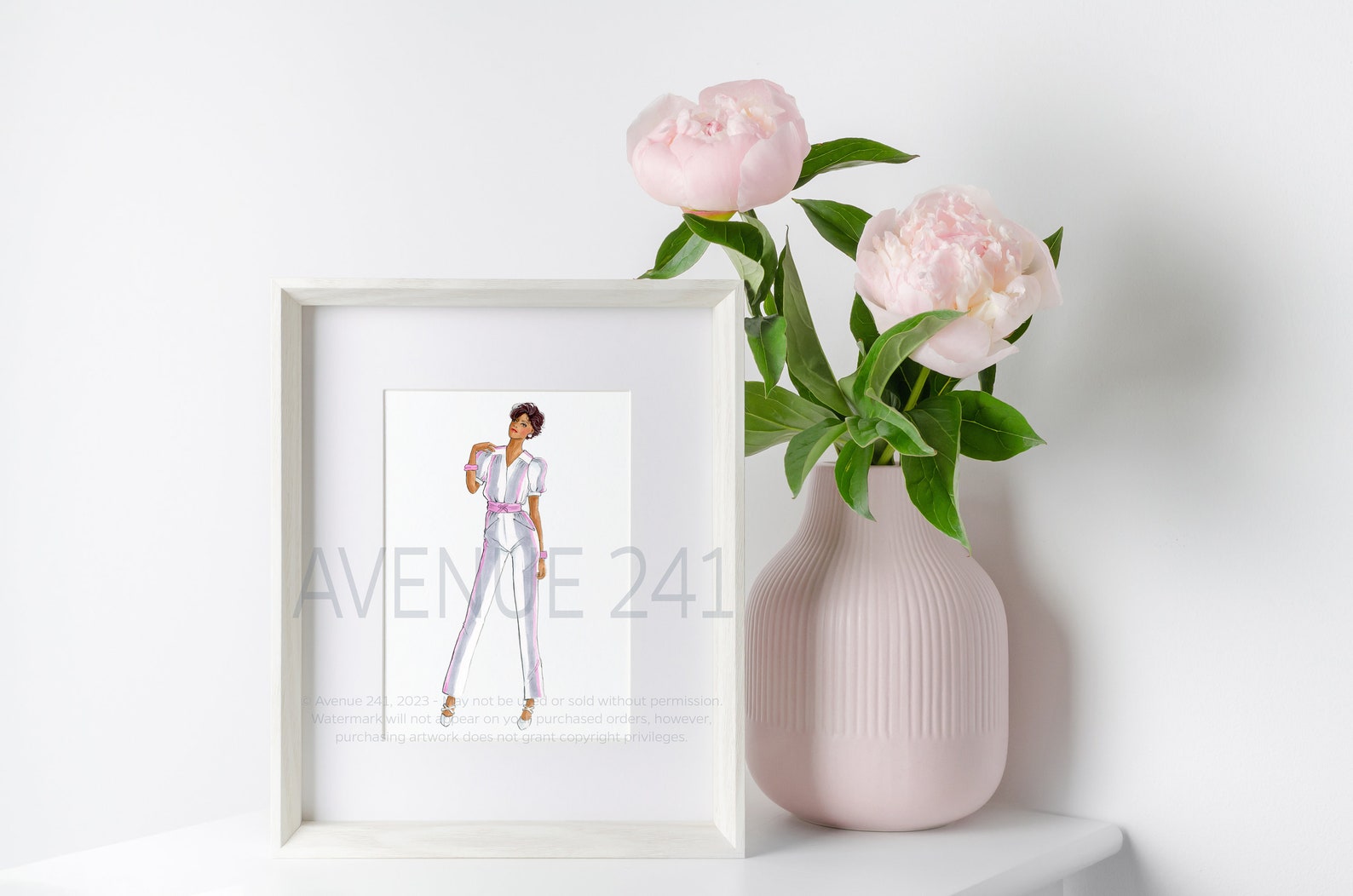 1980s Fashion Illustration Prints 80s Fashion Illustration Print 1980s ...