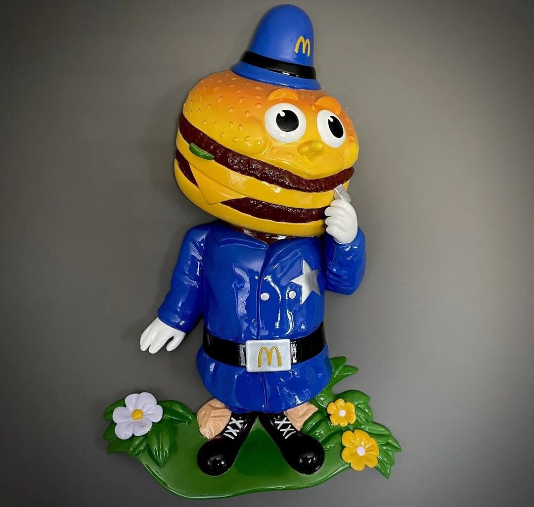 Mcdonald's Officer Big Mac Statue - Etsy