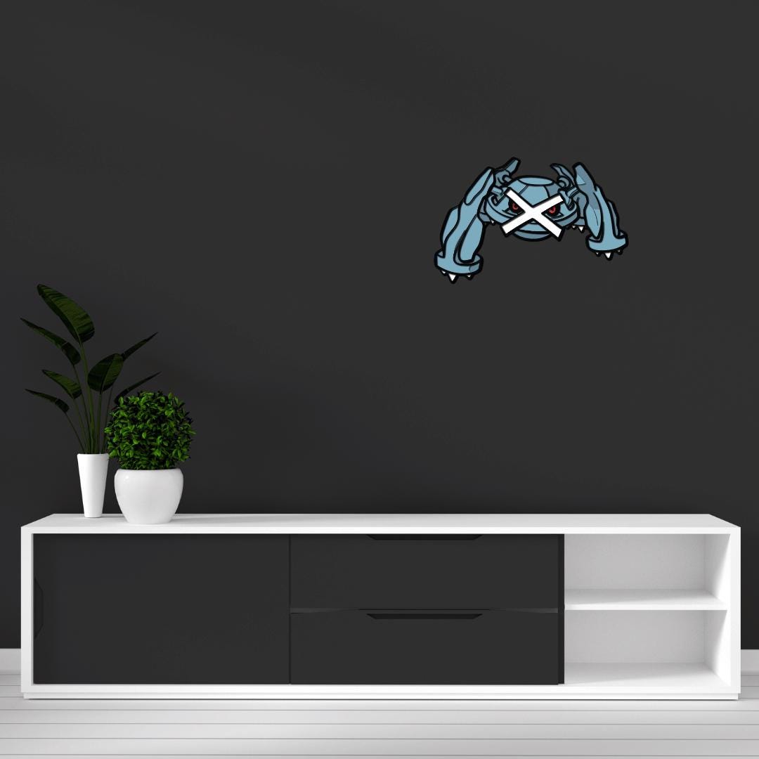Metagross Layered SVG, Pokemon 3D Painting Files, Robotic Art for ...