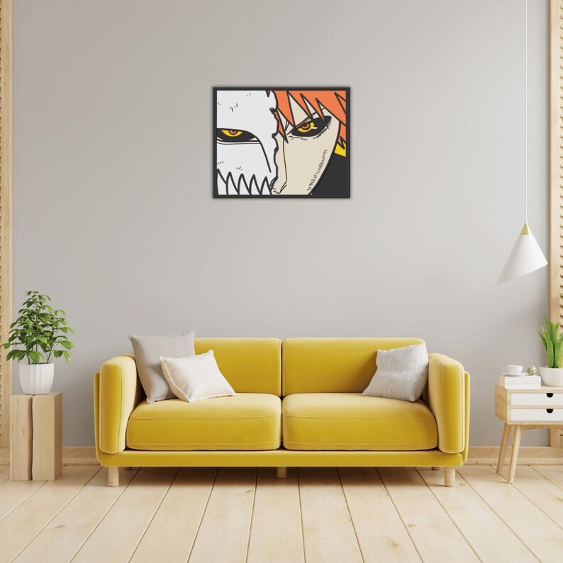 Swordsman Mask Layered Design, SVG File for 3D Painting, Manga Art - Etsy