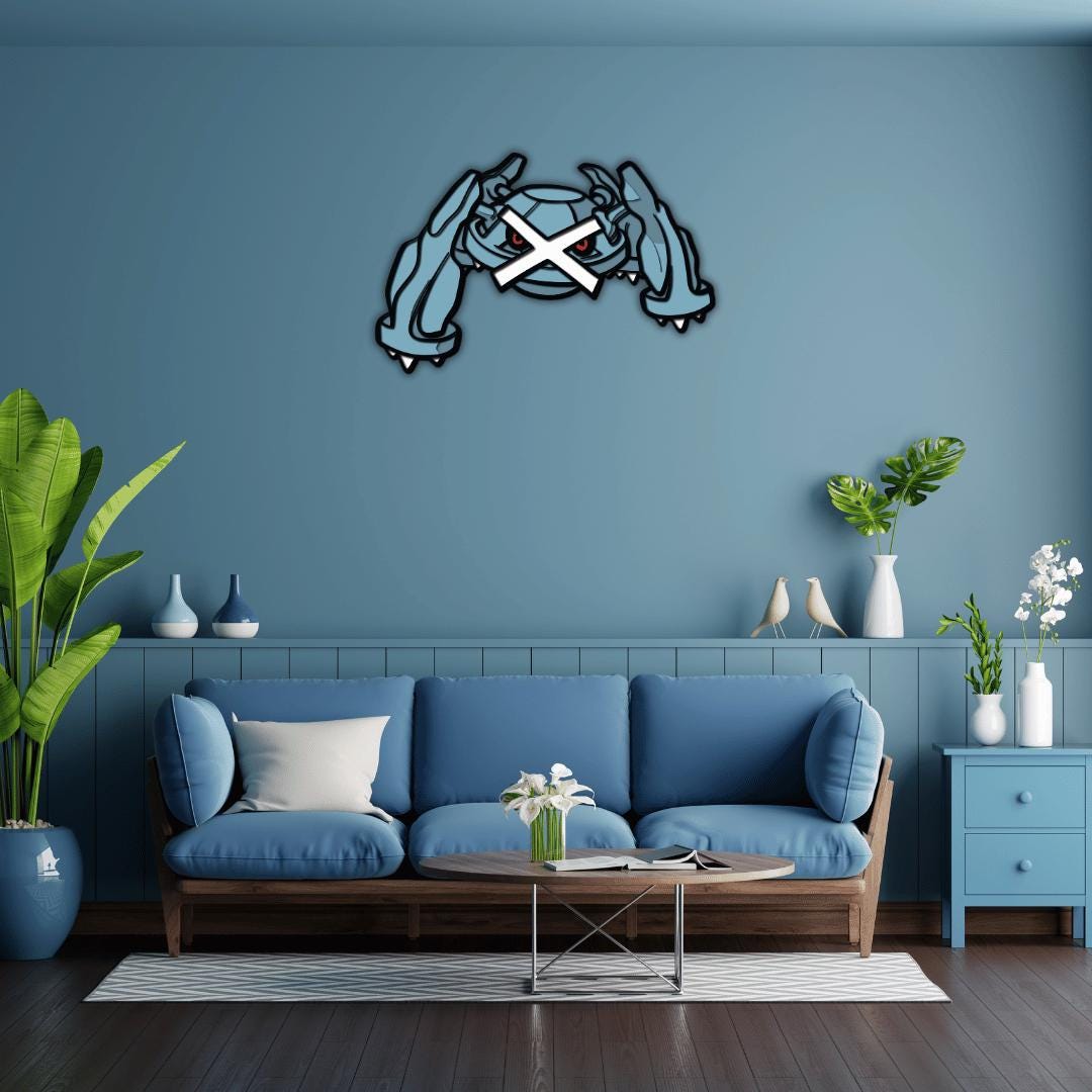 Metagross Layered SVG, Pokemon 3D Painting Files, Robotic Art for ...