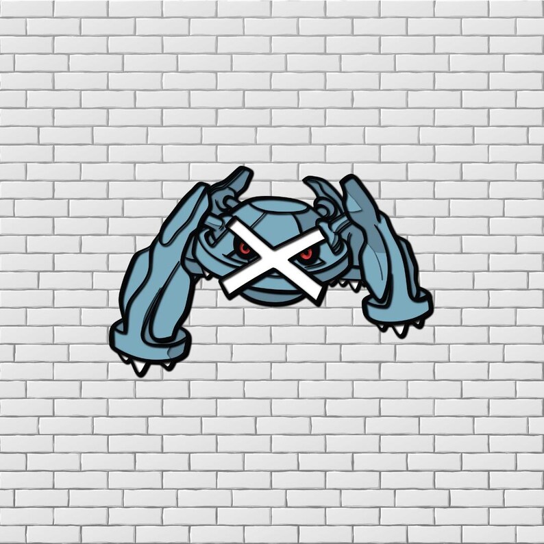Metagross Layered SVG, Pokemon 3D Painting Files, Robotic Art for ...