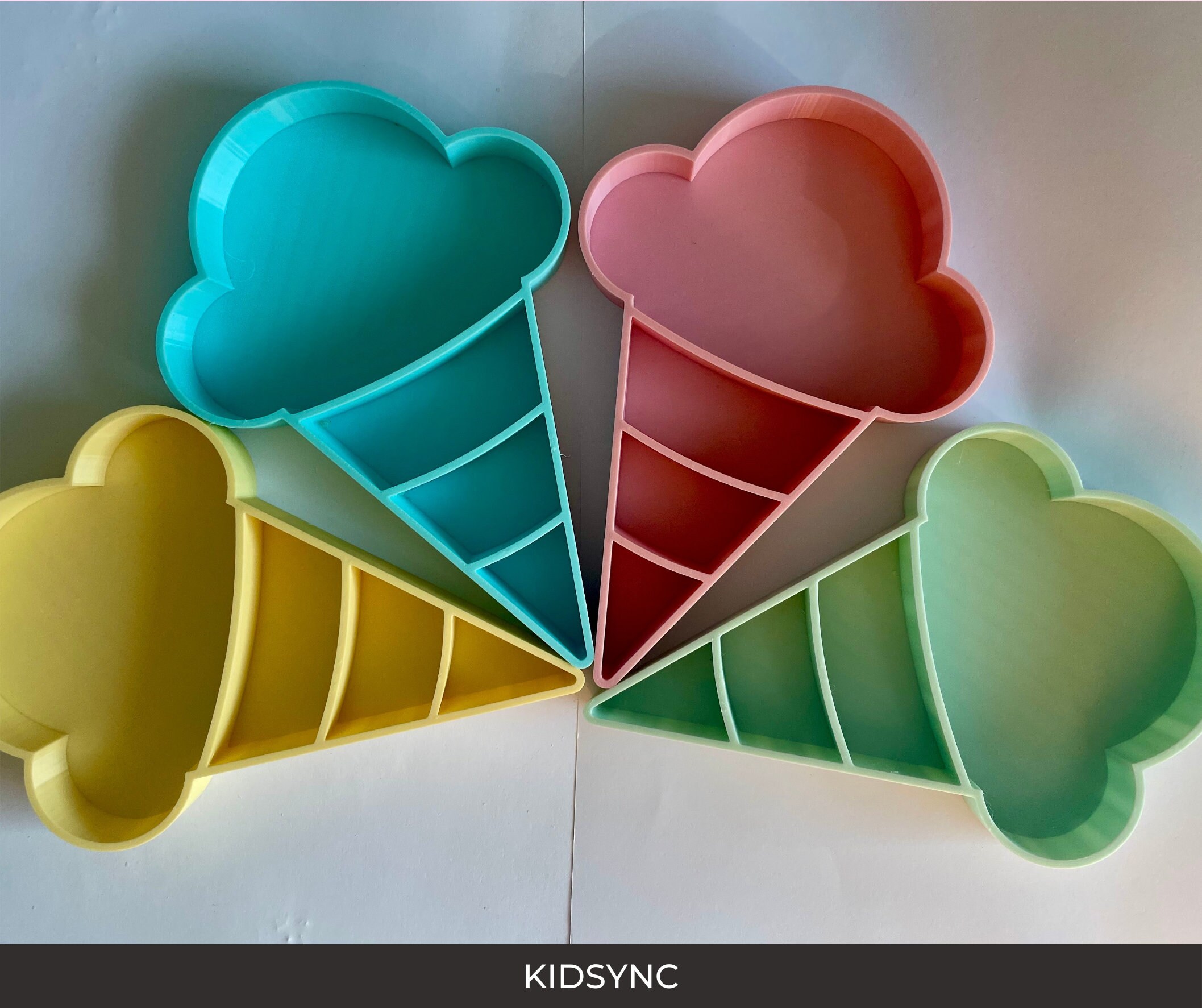 Ice Cream Sensory Play Tray Summer Pretend Play Sensory Activity Ice ...
