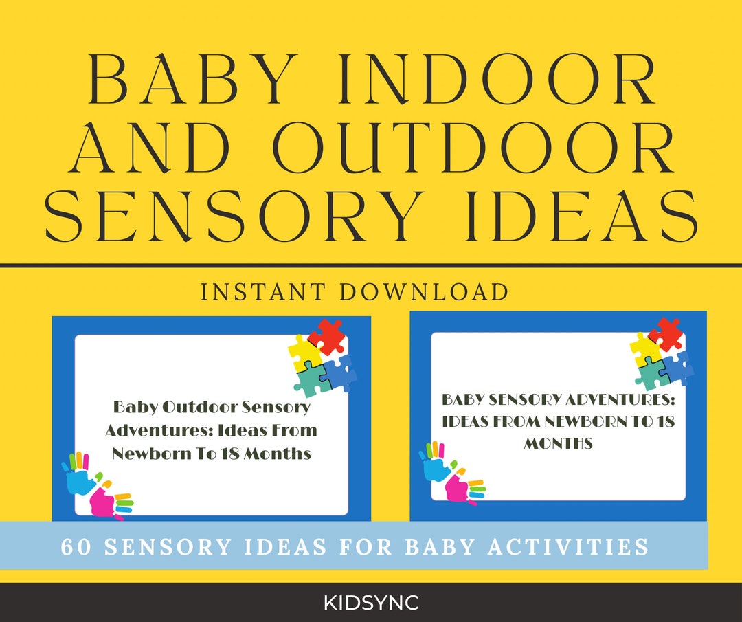 Baby Sensory Outdoor and Indoor Activity Bundle Toy Educational Infant ...