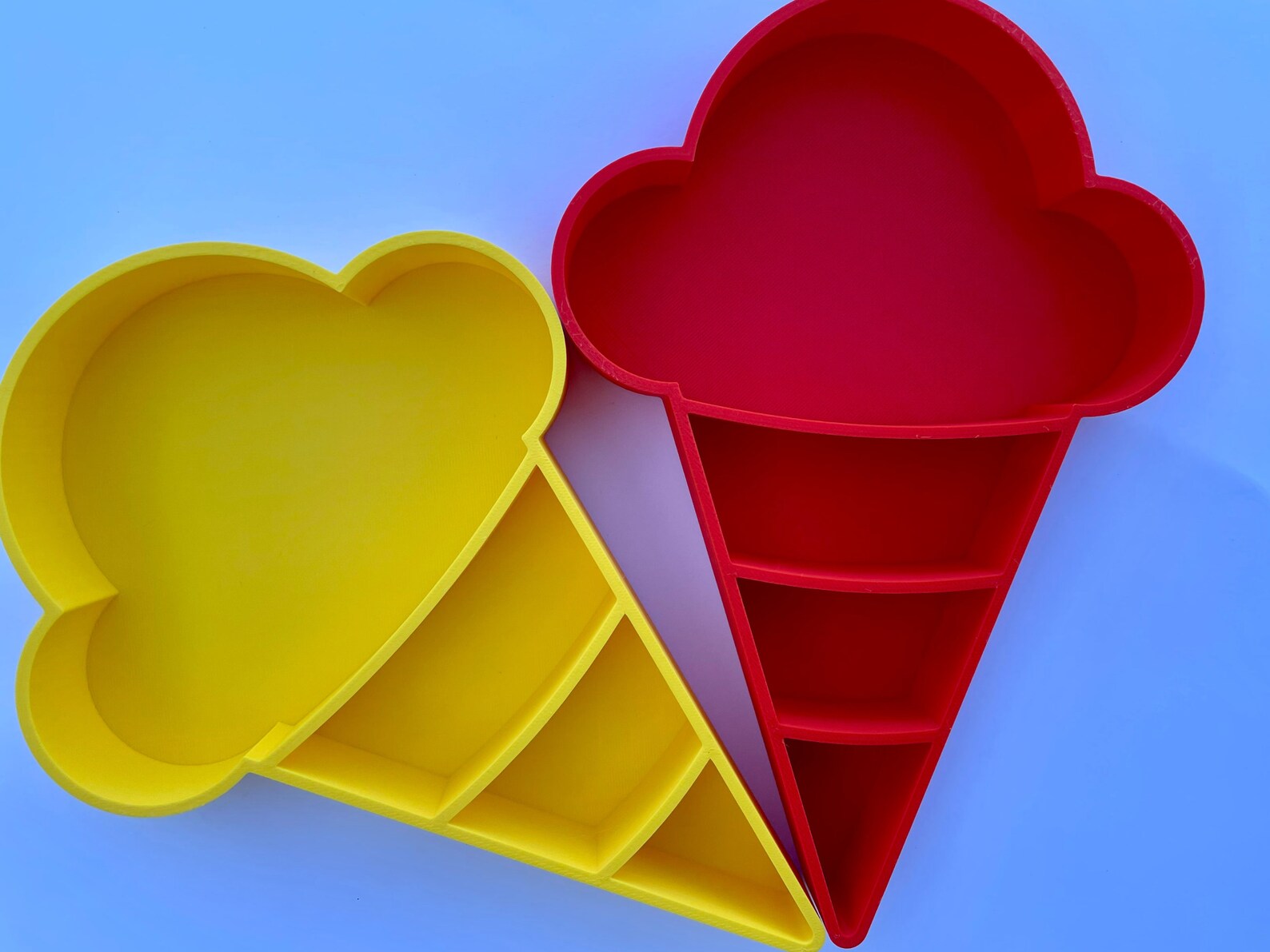 3D Printed Ice Cream Sensory Tray Imaginary Play Sensory Bin Summer ...