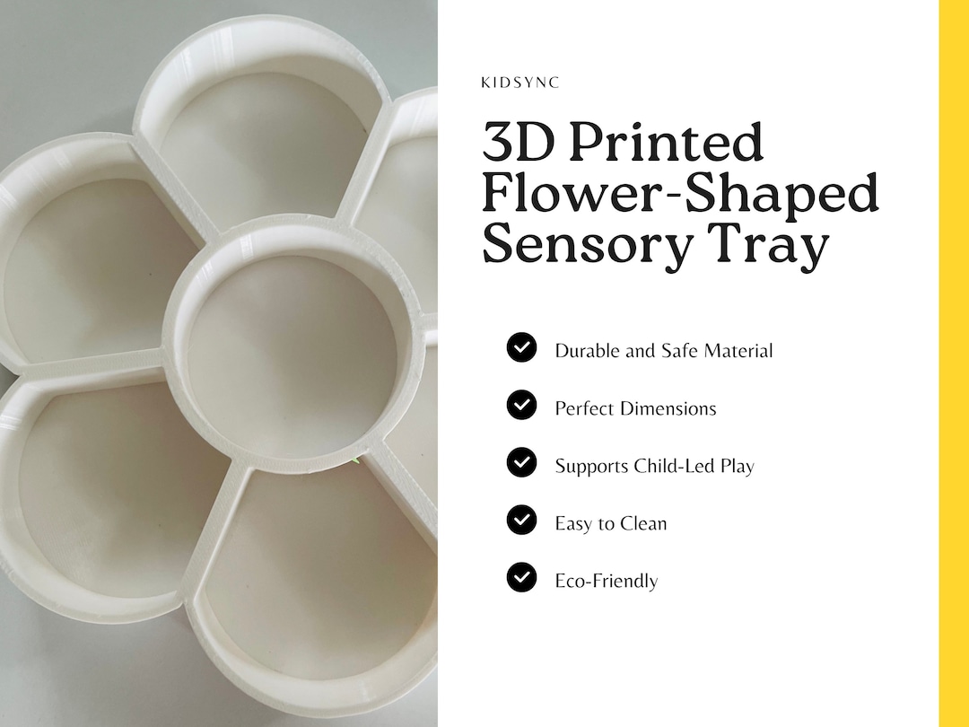 3D Printed Flower Shaped Tray I Organizer Tray I Sorting Box I Hair ...