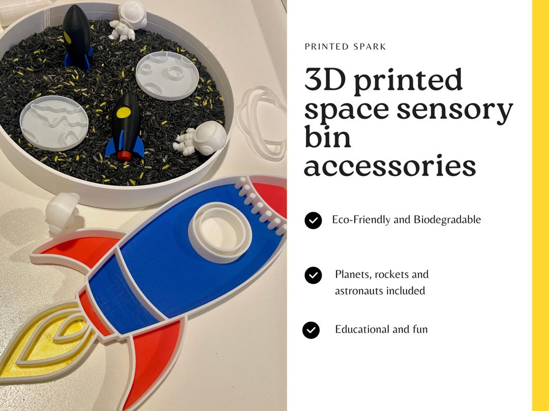 Space Sensory Bin Kit I Galaxy Sensory Accesories I Outer Space Kit I ...