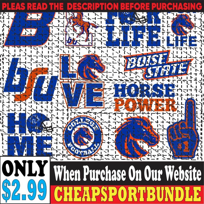 Boise State Broncos SVG , N C A A Svg, Logo Svg, N-F-L Svg, M-L-B Svg ...