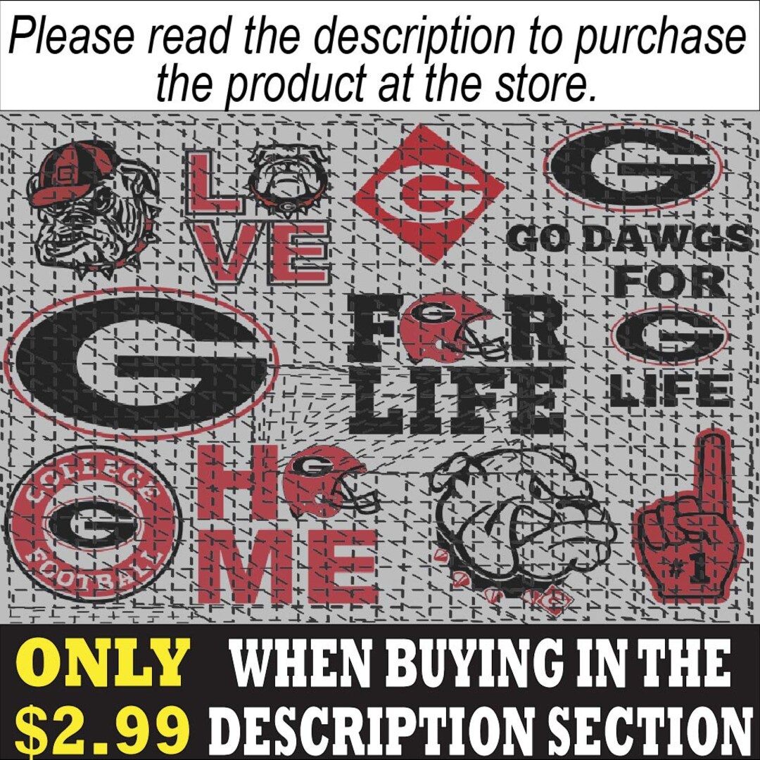 Georgia Bulldogs Svg, Georgia Bulldogs Football Team Svg, N C A A ...