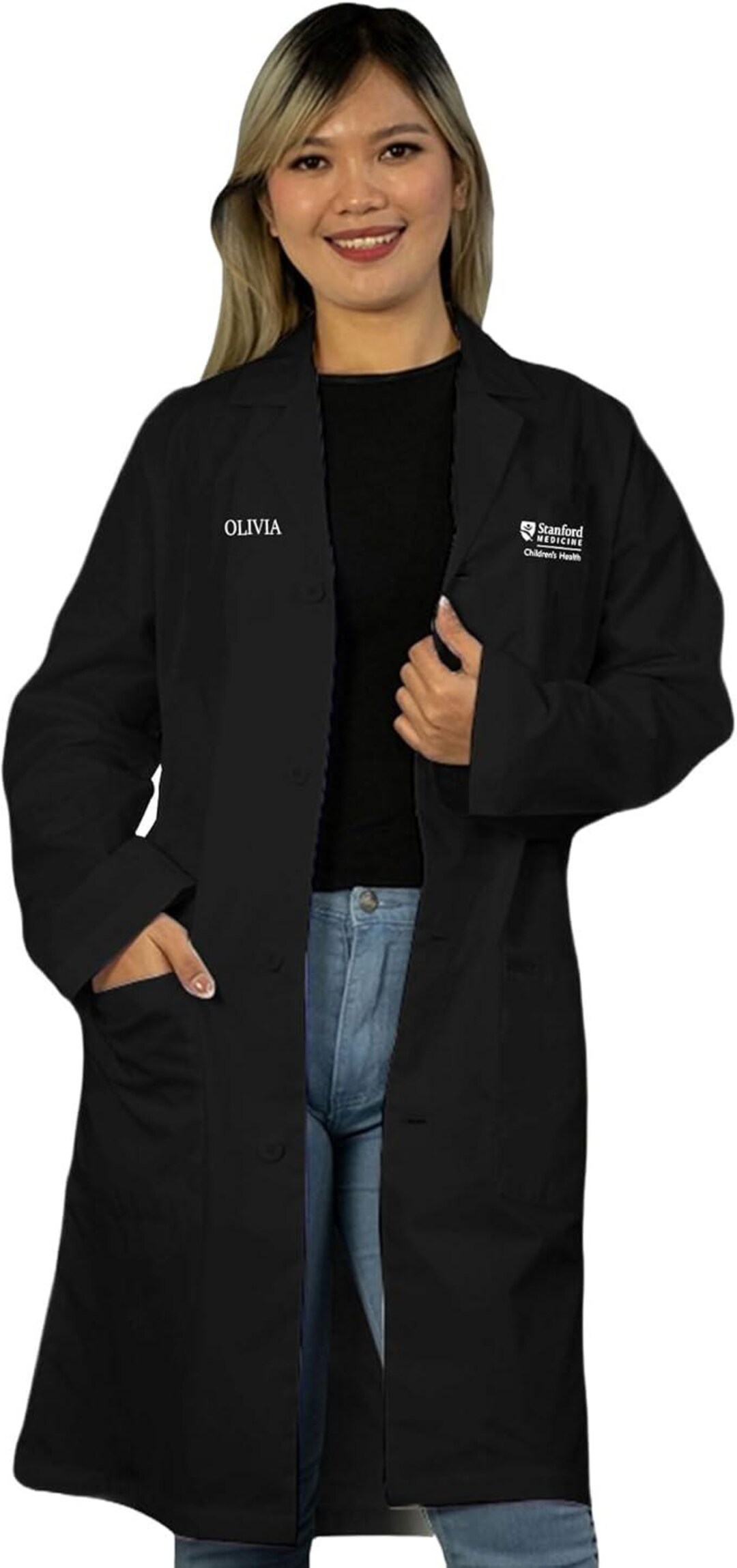 Custom Embroidered 40" Lab Coat – Personalized Medical Apparel | 1101 ...