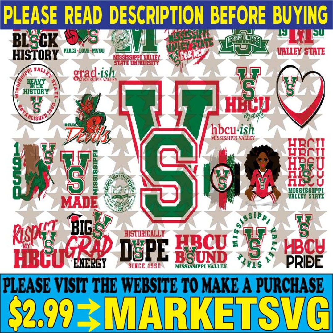 Mississippi Valley State Svg, HBCU Svg Collections, HBCU Svg, Football ...